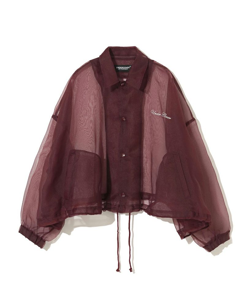 UNDERCOVER>オーガンジーショートコーチJKT | MAKES ONLINE STORE UNDERCOVER>オーガンジーショートコーチJKT | MAKES ONLINE STORE